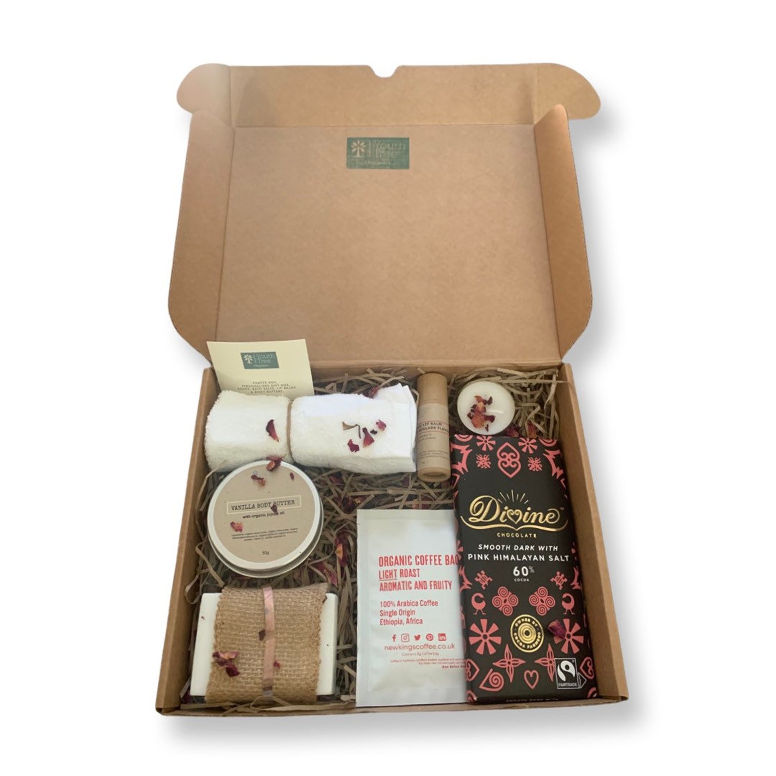 Mini, Original & Deluxe Pamper Boxes/ Personalised Gift Box / Self Care ...