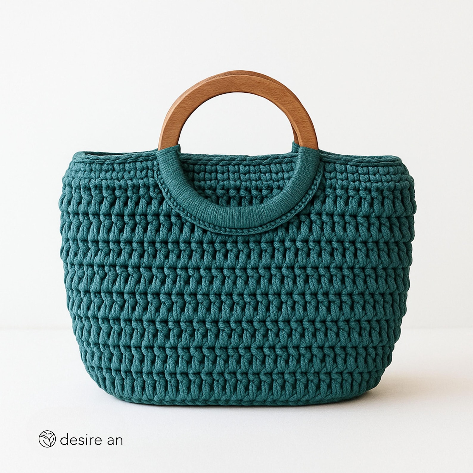Macrame Cord Crochet Bag Pattern | PDF + Video Tutorial | Boho Tote ...