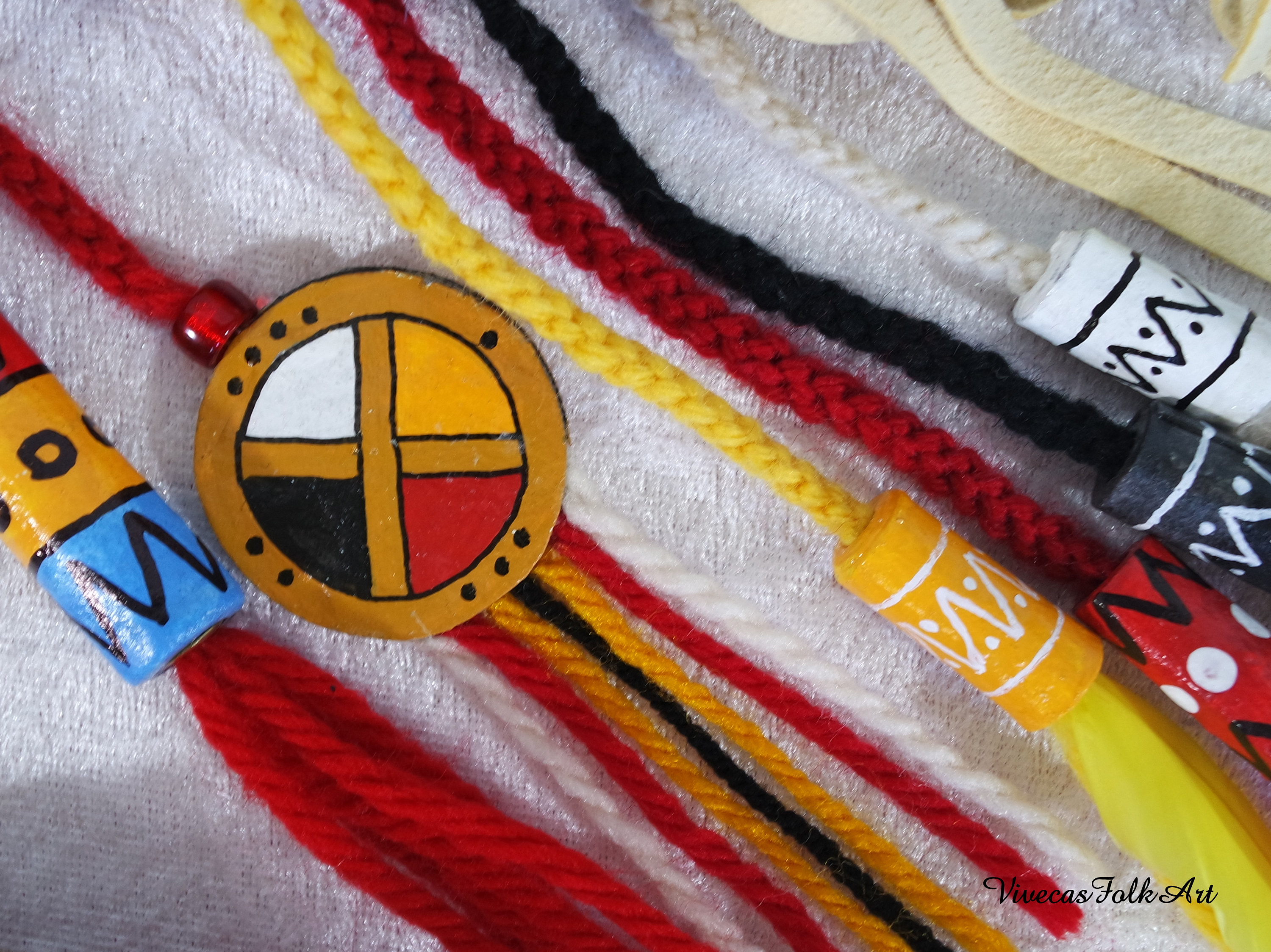 Talking Stick With Answering Feather, Ceremonial Communication Tool ...