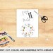 Boredom Buster Spinner Wheel Craft - 10 Activity Ideas for Kids - Etsy