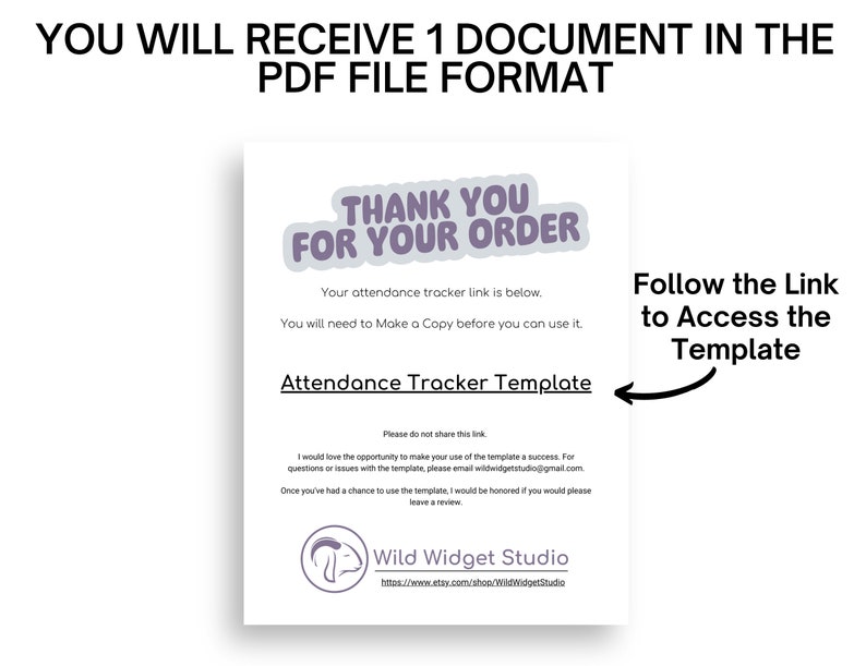 Digital Homeschool Attendance Tracker - Google Sheets Template - Etsy