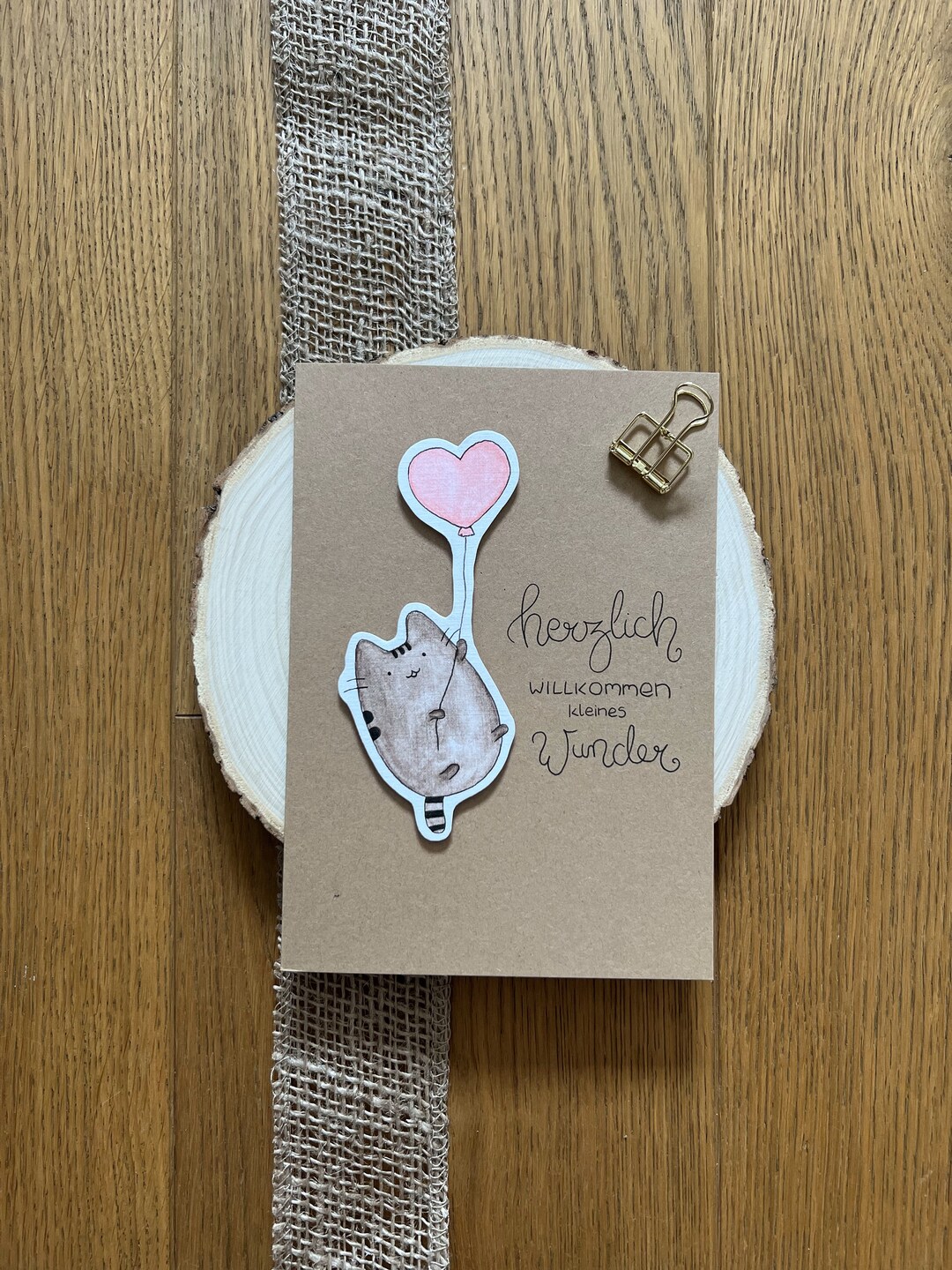 Birth Card, Birth Card, Baby Greeting Card, Personalized Birth Card ...