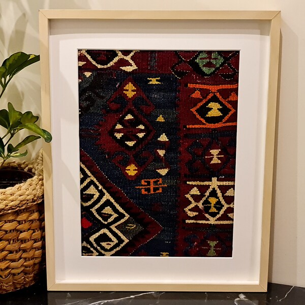 Framed Textile Art - Etsy
