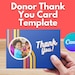 EVENT SPONSOR REPLY Card Template Canva Template, Editable, Sponsorship ...
