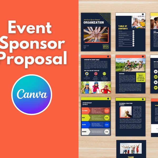 DIRECT MAIL PACKAGE Nonprofit Template, Canva Template, Solicitation ...