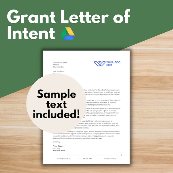 Grant Letter of Intent - Etsy