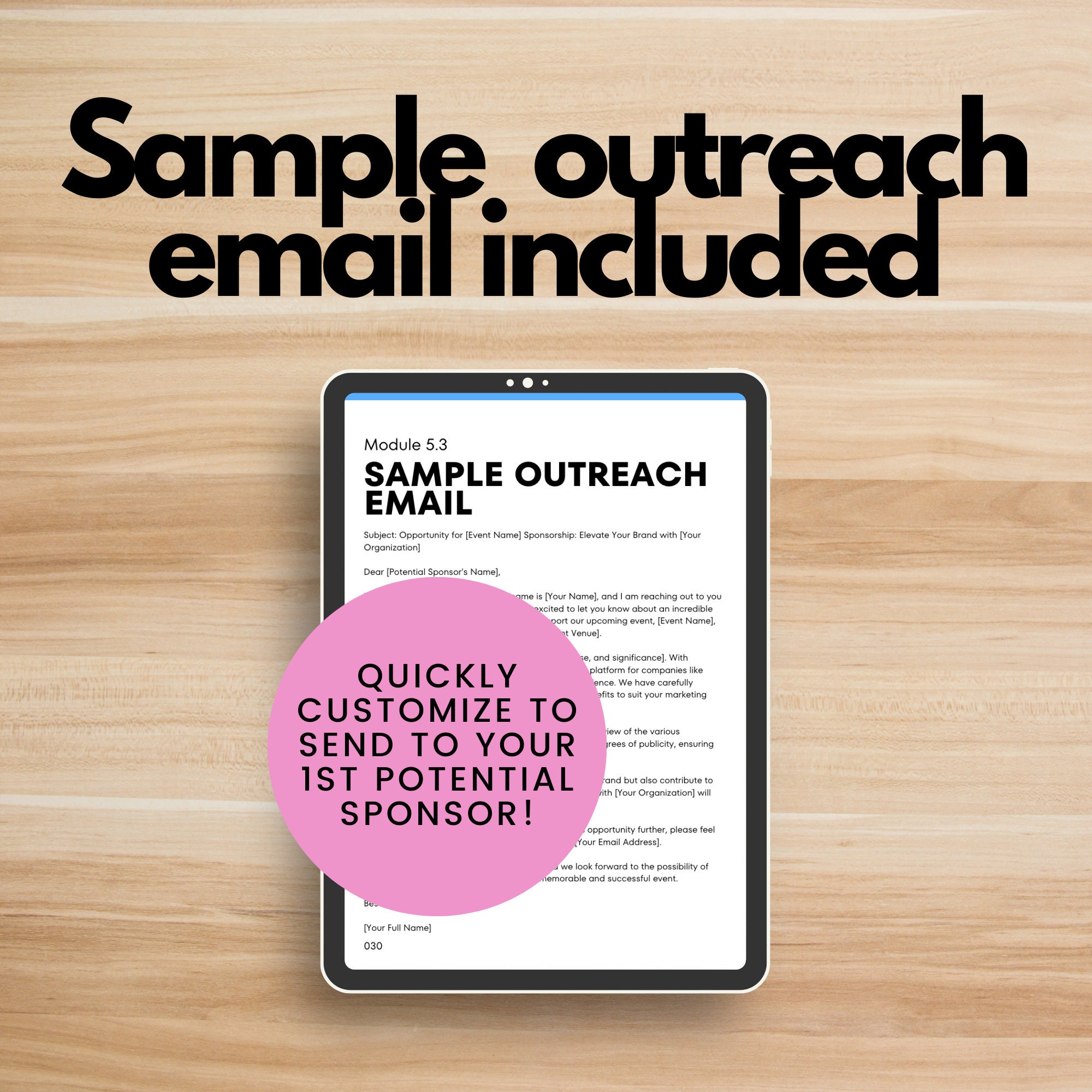 Event Sponsor Workbook — NonProfit Life