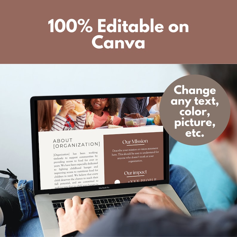 CASE FOR SUPPORT Template - Canva, Nonprofit Fundraising, Development ...