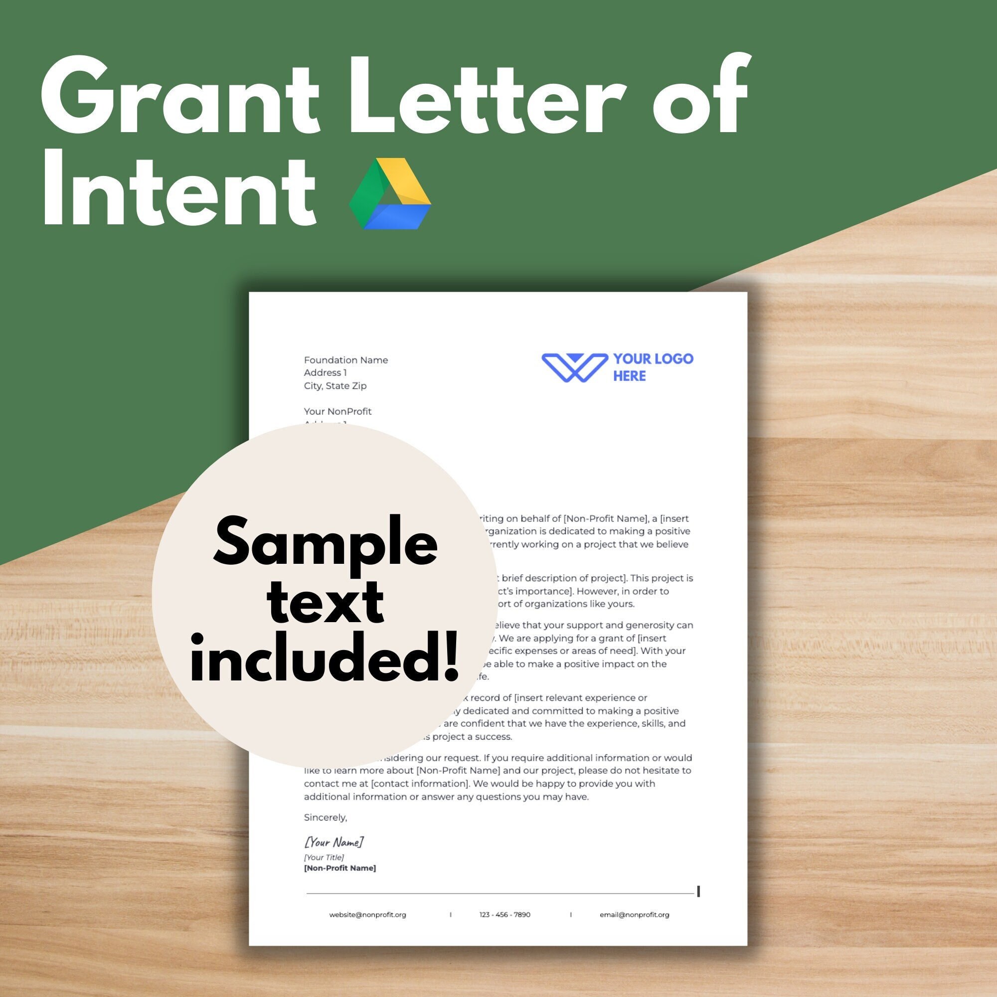 Grant Letter Of Intent Format 33+ Letter Of Intent Templates Free Word