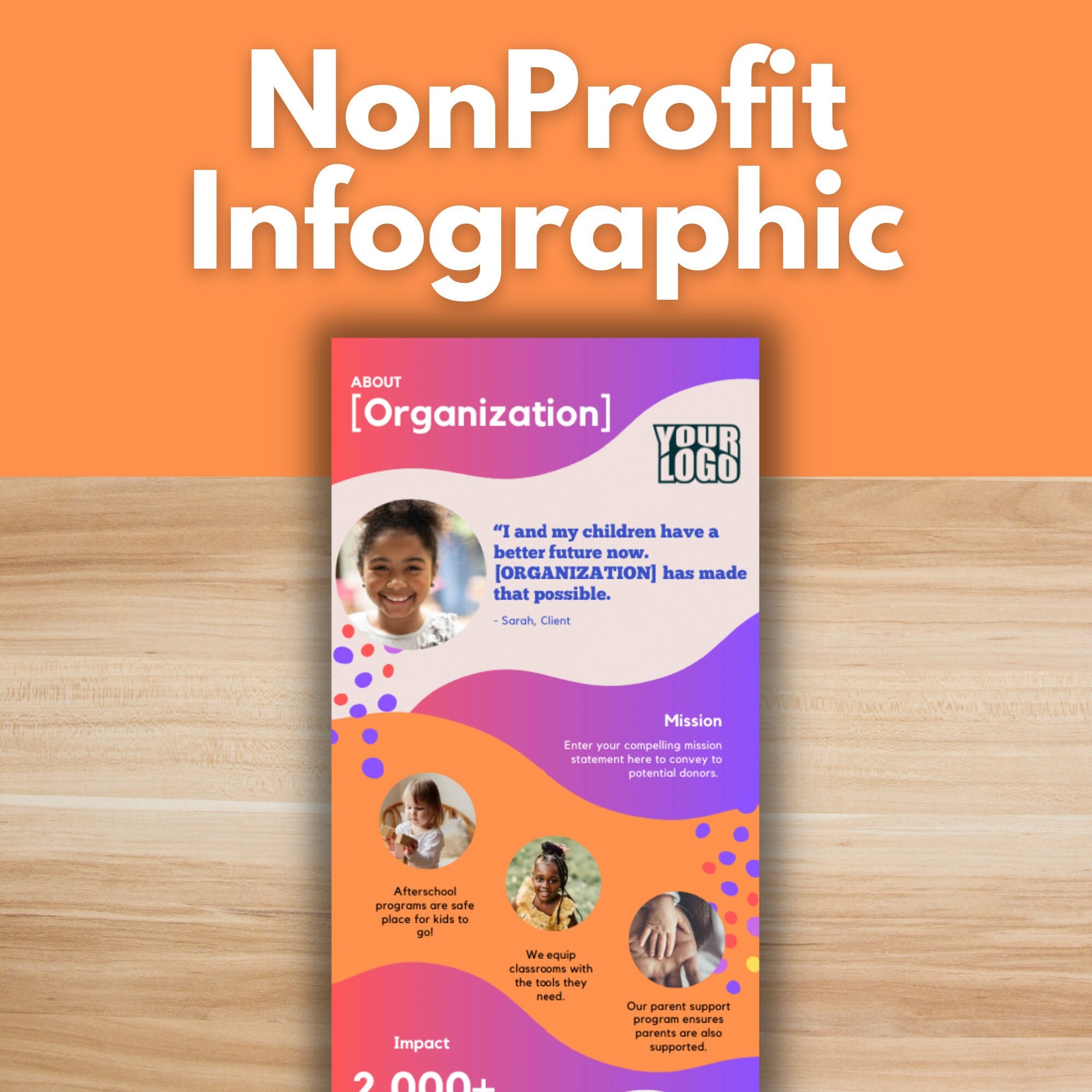 NonProfit Infographic Template — NonProfit Life