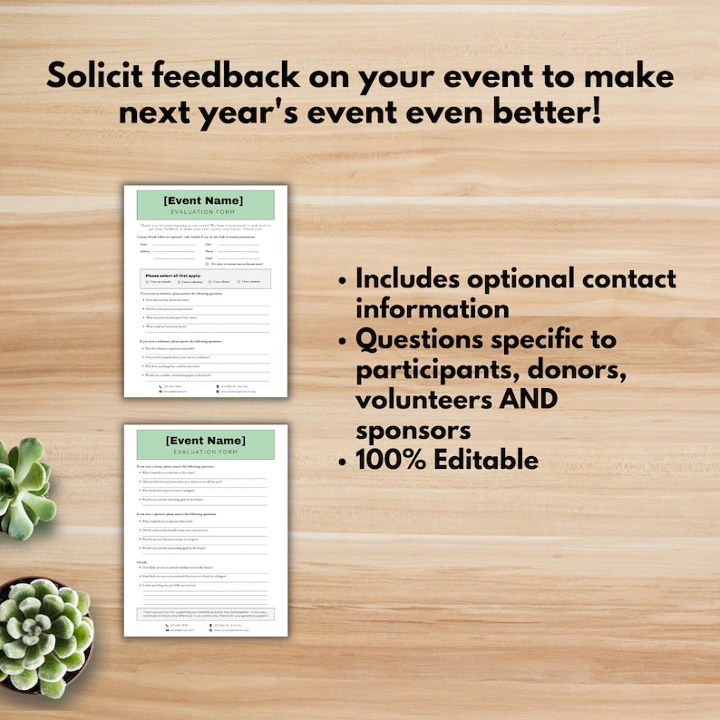 POST-EVENT EVALUATION Form Template - Participant Evaluation Form ...