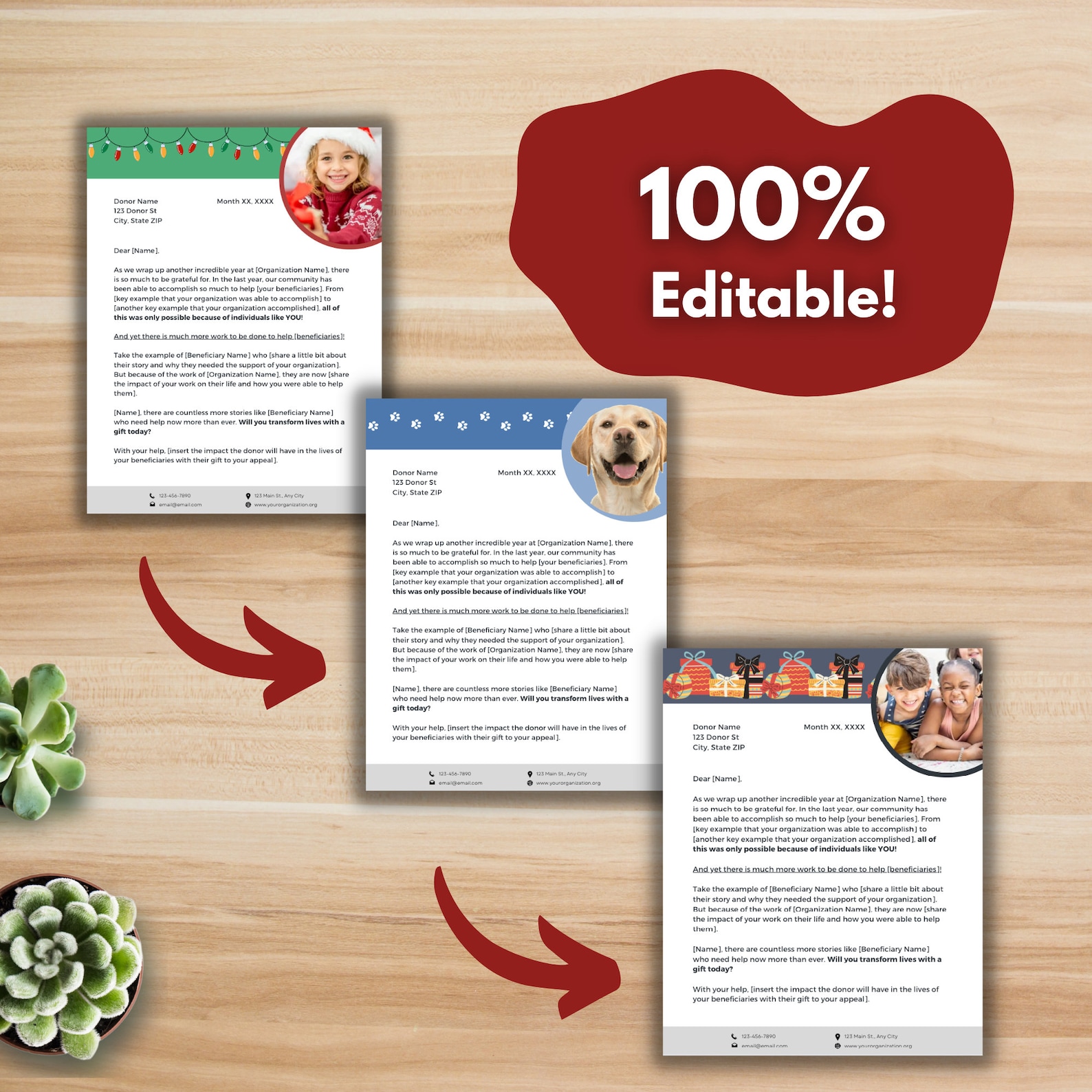 HOLIDAY SOLICITATION LETTER Template - End of Year Solicitation Letter ...