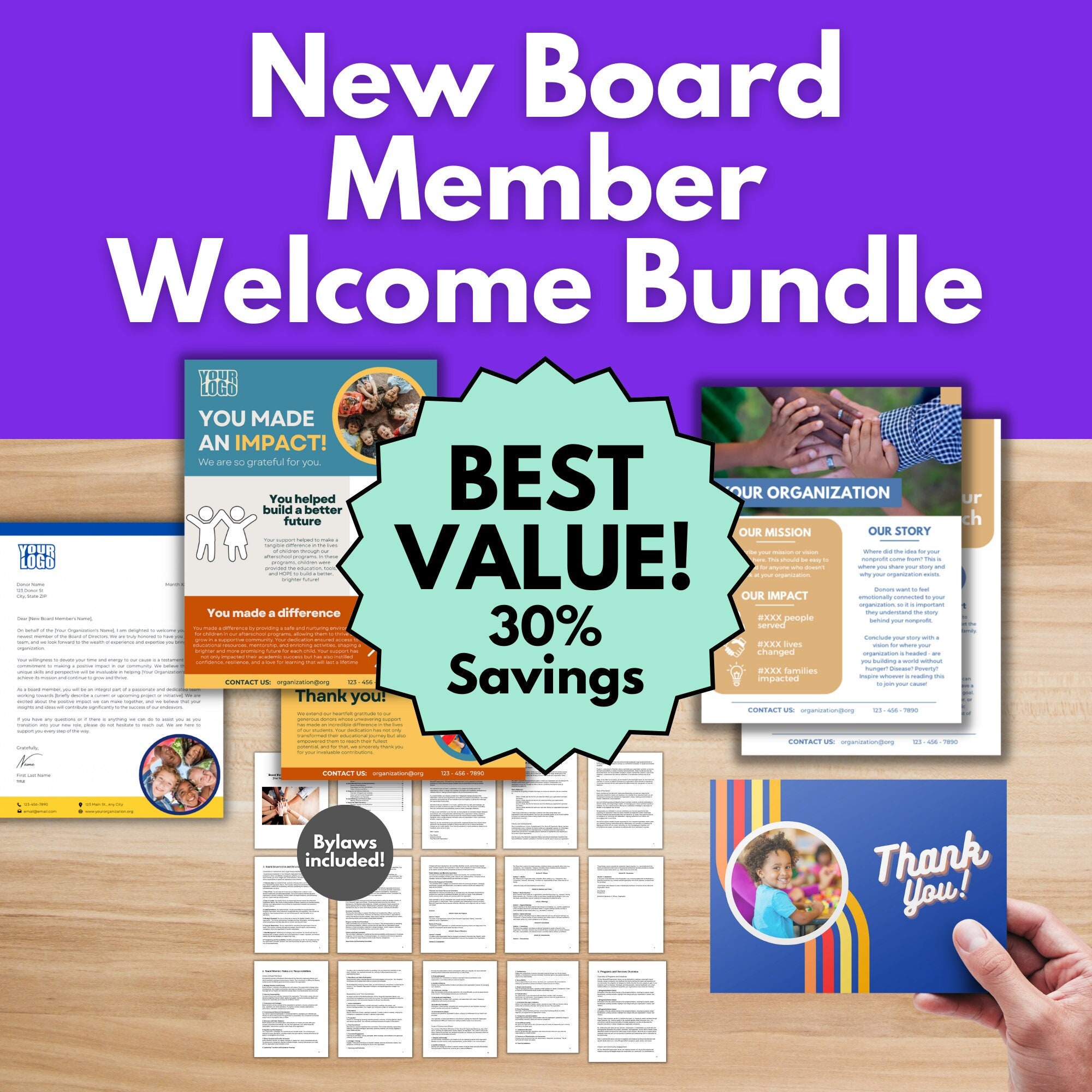 Board welcome package — NonProfit Life