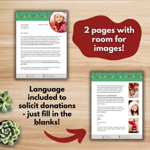 HOLIDAY SOLICITATION LETTER Template - End of Year Solicitation Letter ...