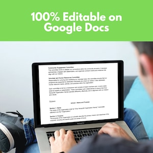 Nonprofit Board Orientation Handbook Template: Governance & Bylaws ...