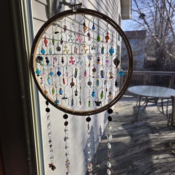 Chicken Wire Sun Catcher - Etsy