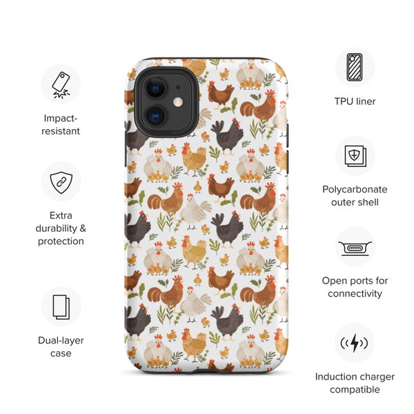 Chicken Phone Case - Etsy