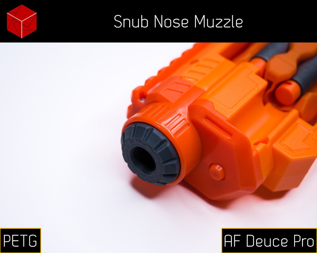 Snub Nose Muzzle (PETG) for Adventure Force Deuce Pro - Etsy