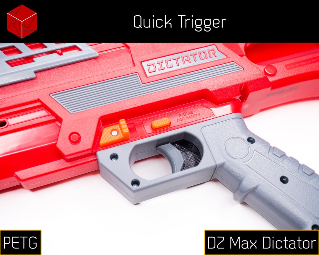 Quick Trigger PETG for Dart Zone Max Dictator - Etsy