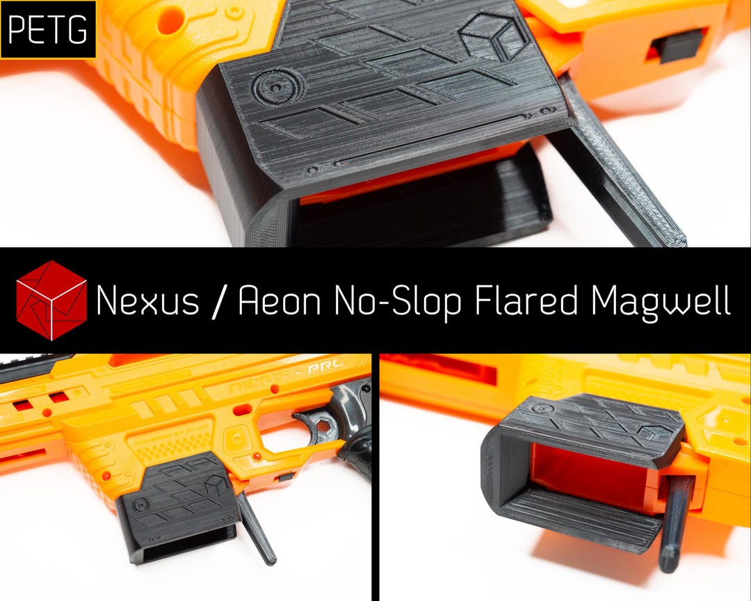 No-slop Flared Magwell for Adventure Force Nexus Pro / Aeon Pro (PETG ...