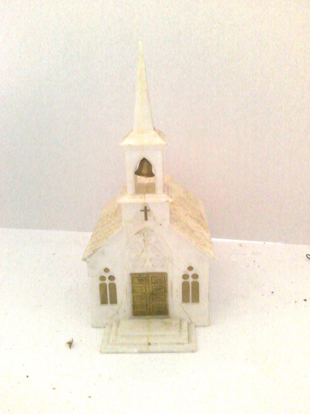 1950's Plastic Lighted Church Christmas Decoration - Etsy