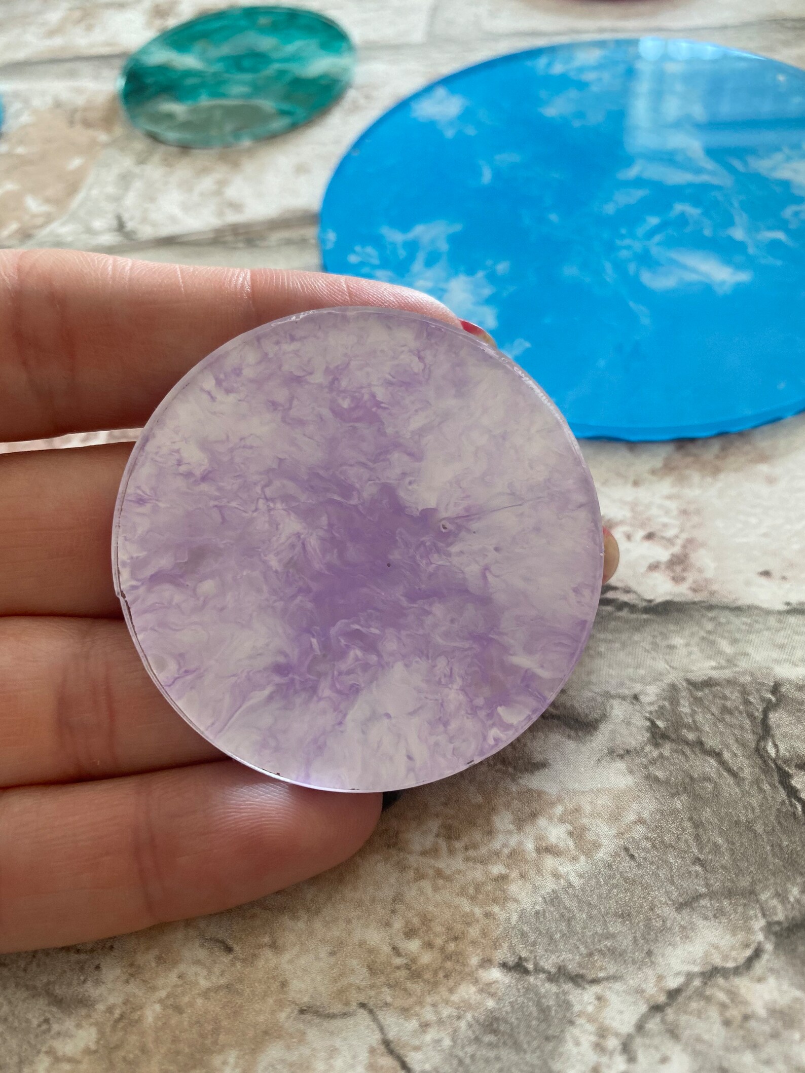 Cake Topper Marble Happy Birthday Acrylic Cake - Etsy