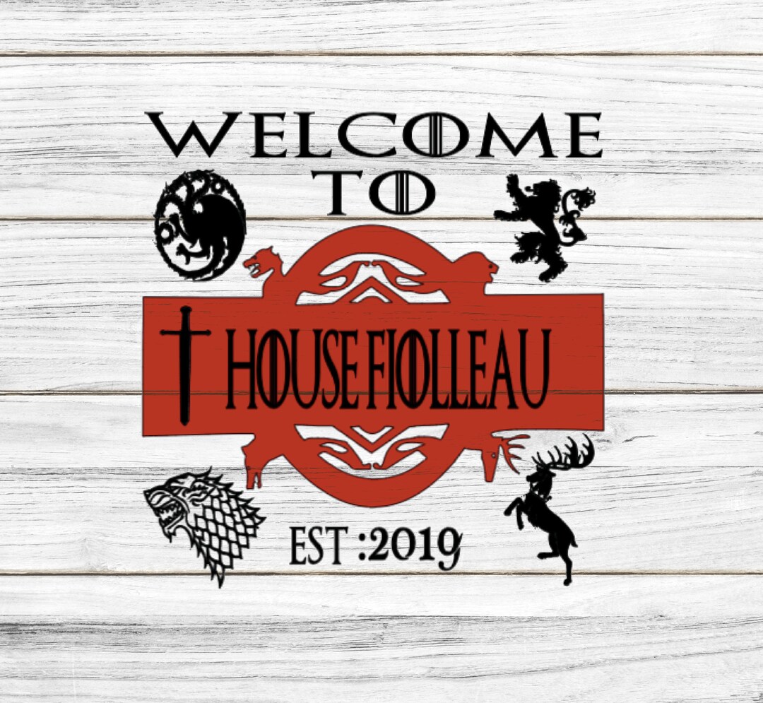 GOT Welcome Svg/digital File Bundle - Etsy