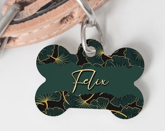 Green Dog Tag | Etsy