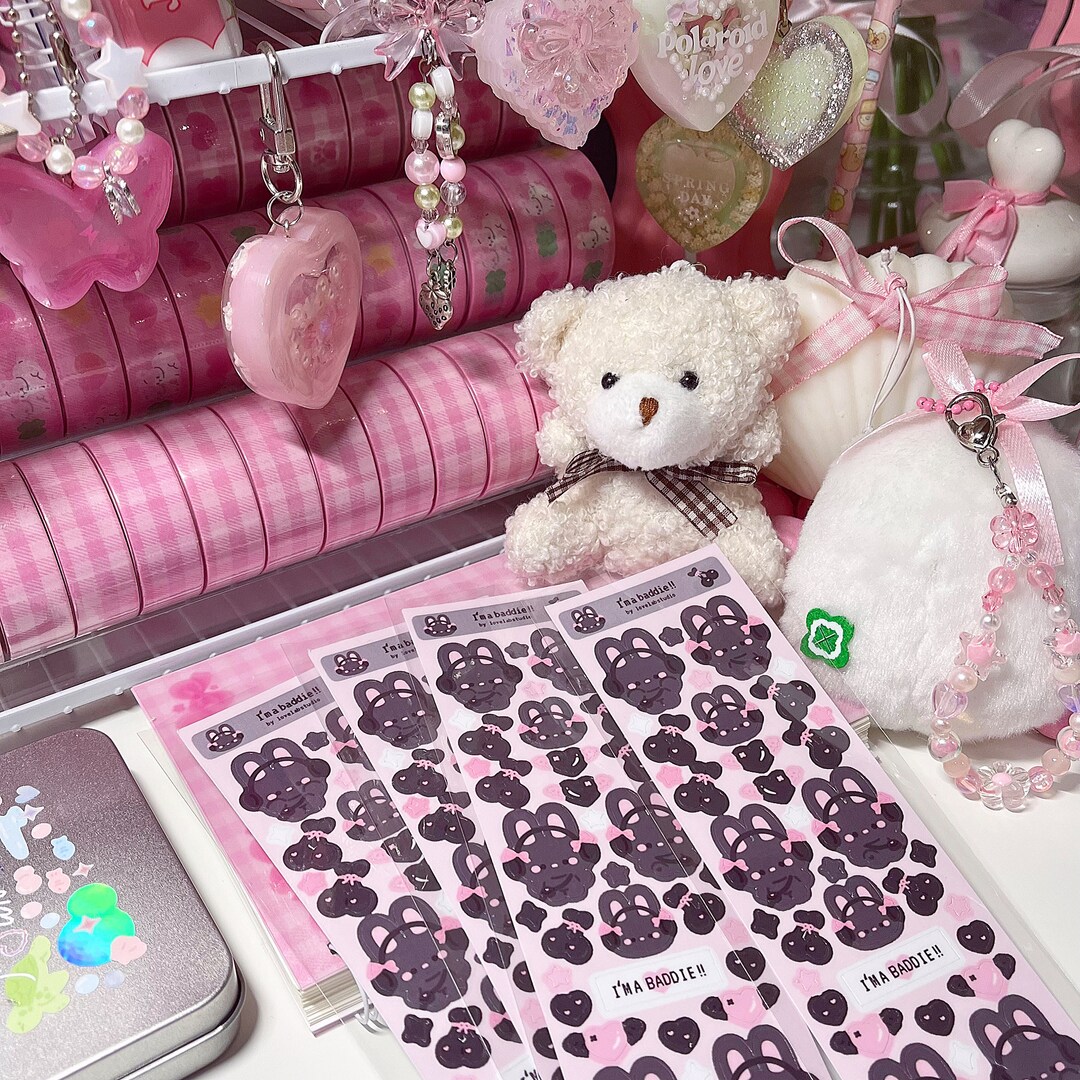 I'm a Baddie Sticker Sheet - Etsy