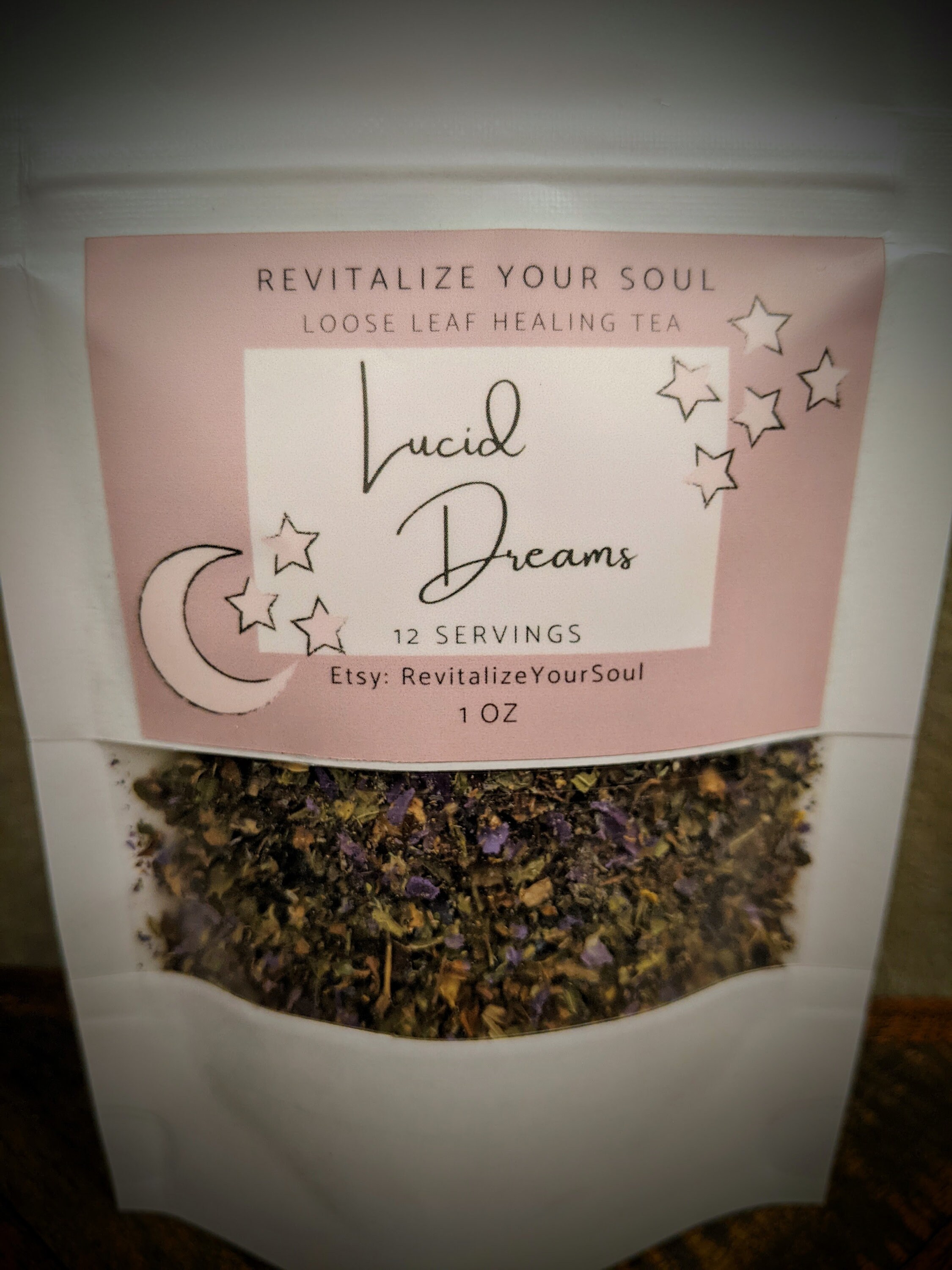Lucid Dreams Healing Herbal Tea Natural Sleep Support Tea Dream Support ...