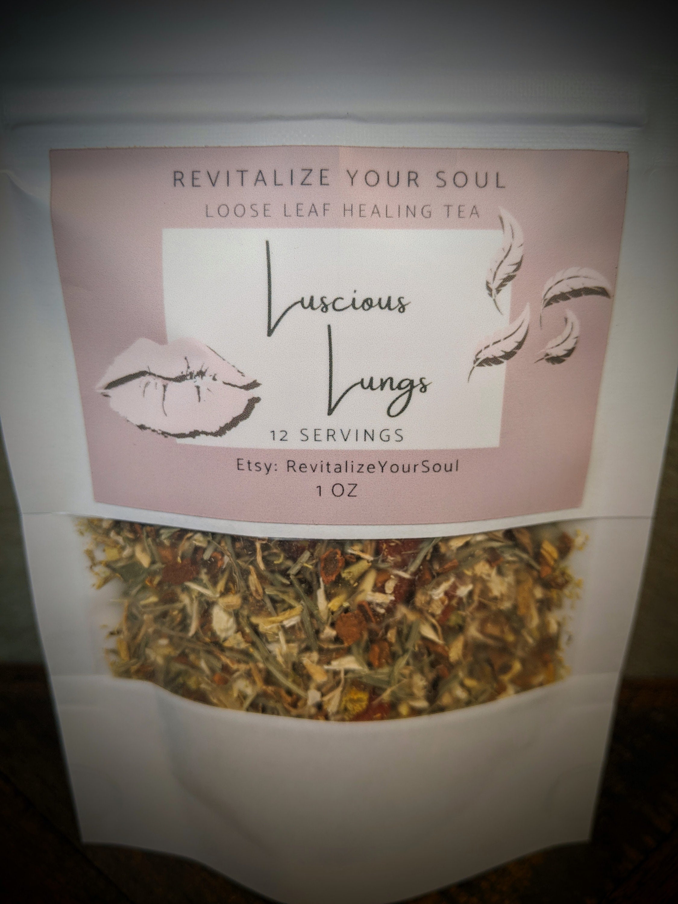Luscious Lungs Healing Herbal Tea Natural Coughing Relief Tea ...