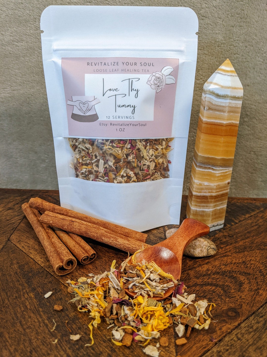 Love Thy Tummy Healing Herbal Tea Digestive Support Tea Anti ...