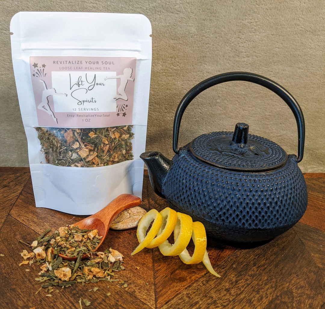 Lift Your Spirits Healing Herbal Tea Stress Relief Tea Happiness Tea ...