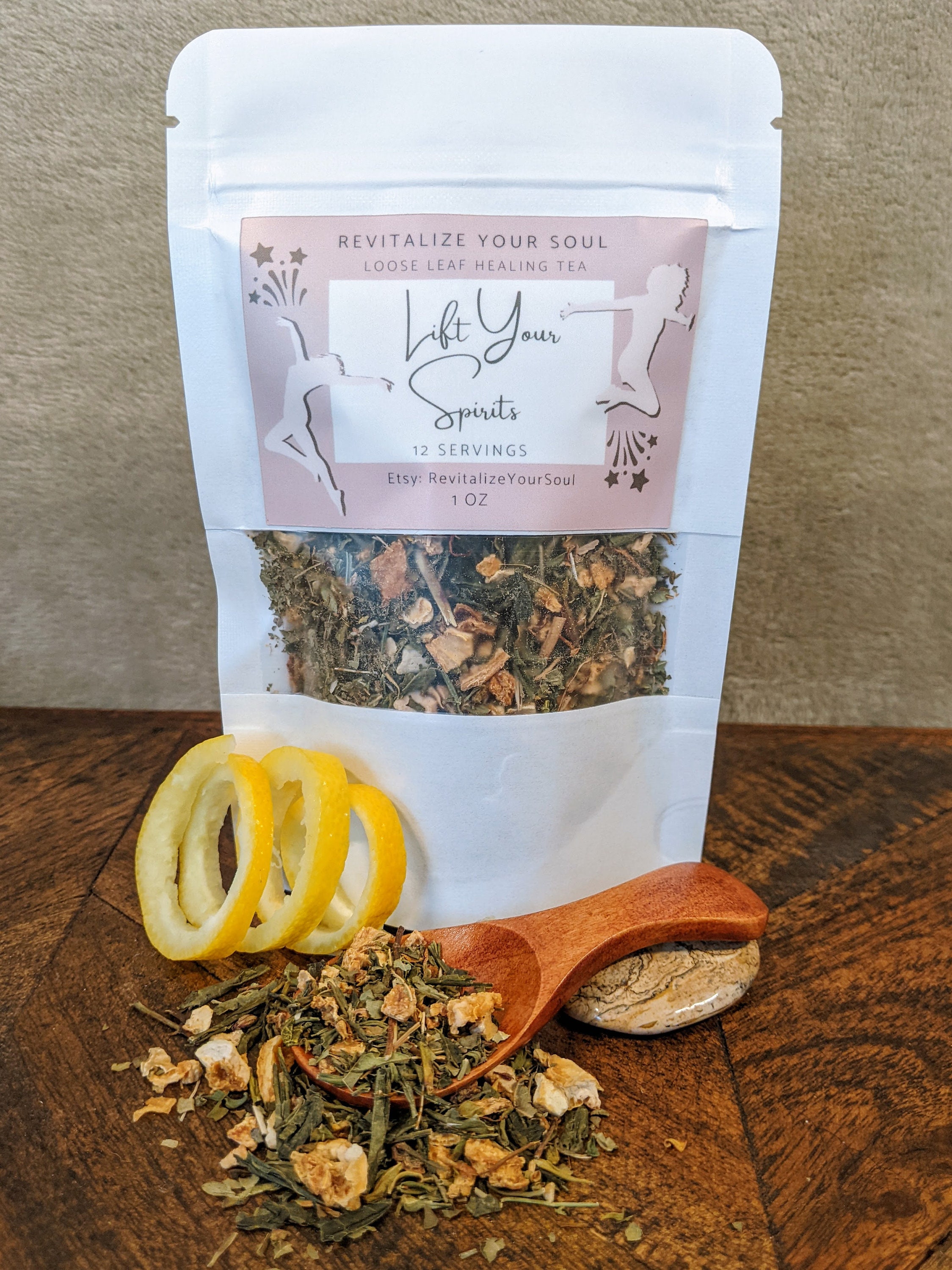 Lift Your Spirits Healing Herbal Tea Stress Relief Tea Happiness Tea ...