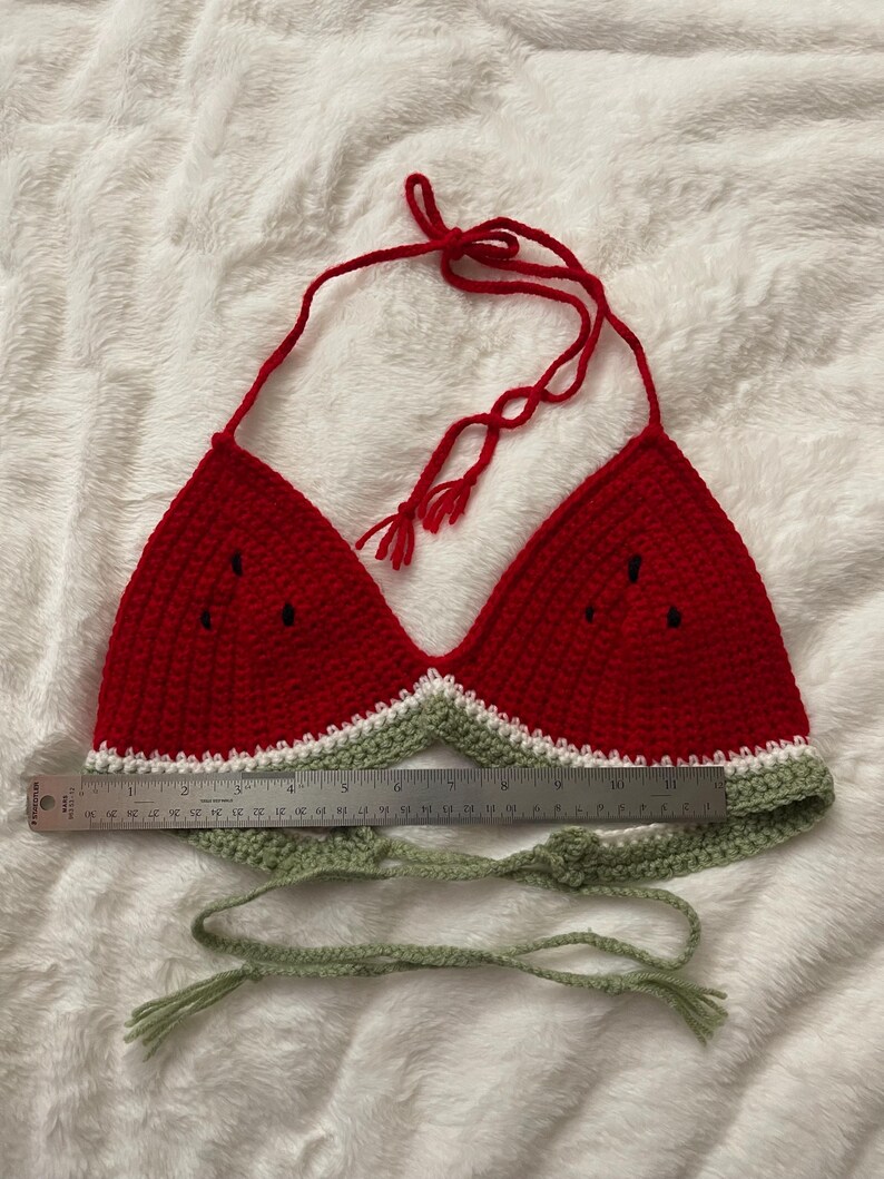Watermelon Crochet Top - Etsy