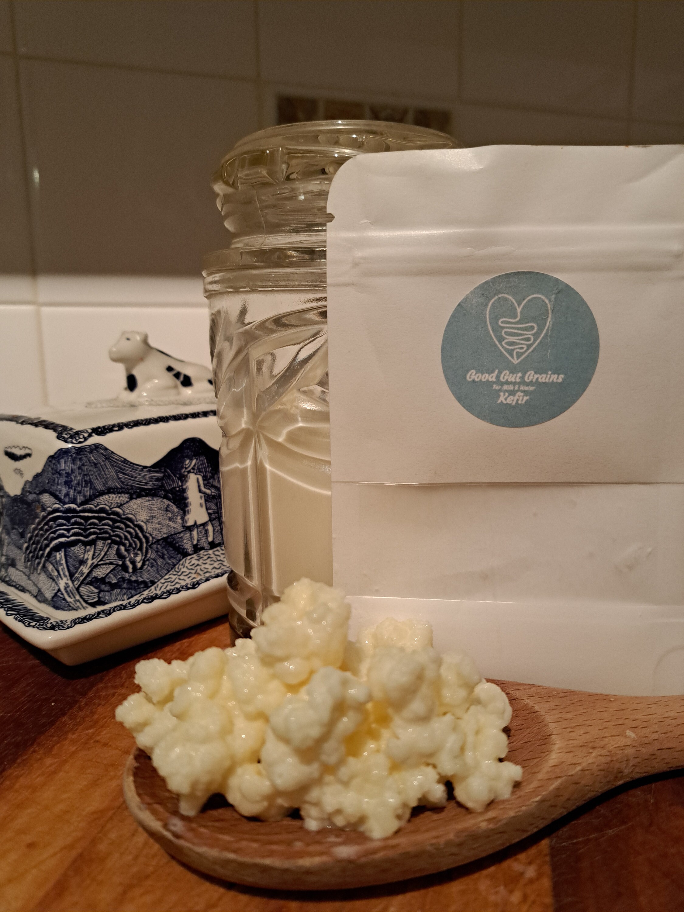 10g Fresh Kefir Grains Grown in 100% Organic Whole Milk for Making Your ...