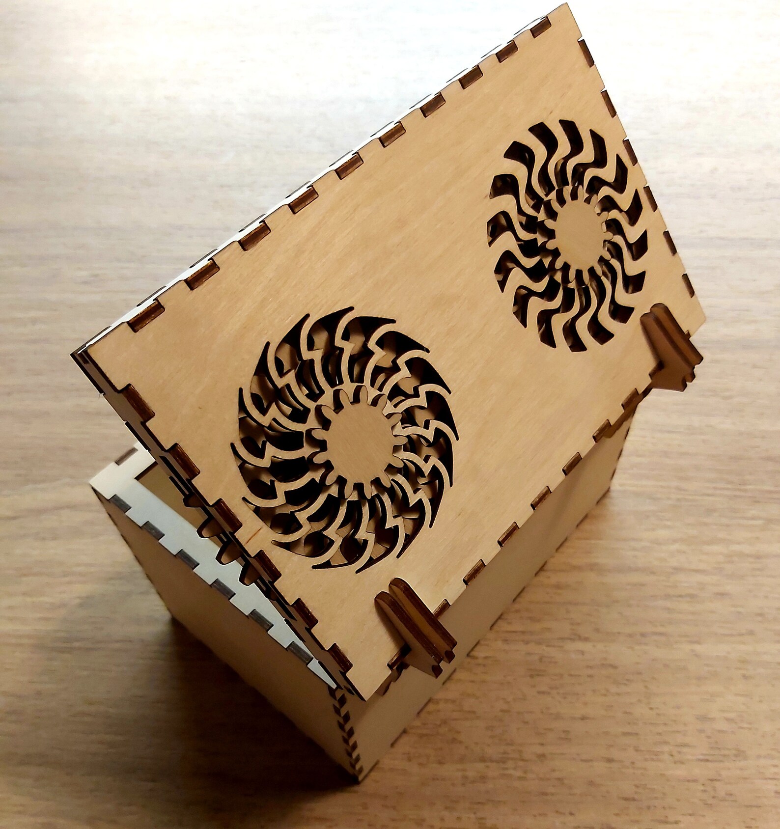 Kinetic Box, Gear Box, Laser File Svg Cdr Pdf Dxf, 3mm Material. - Etsy
