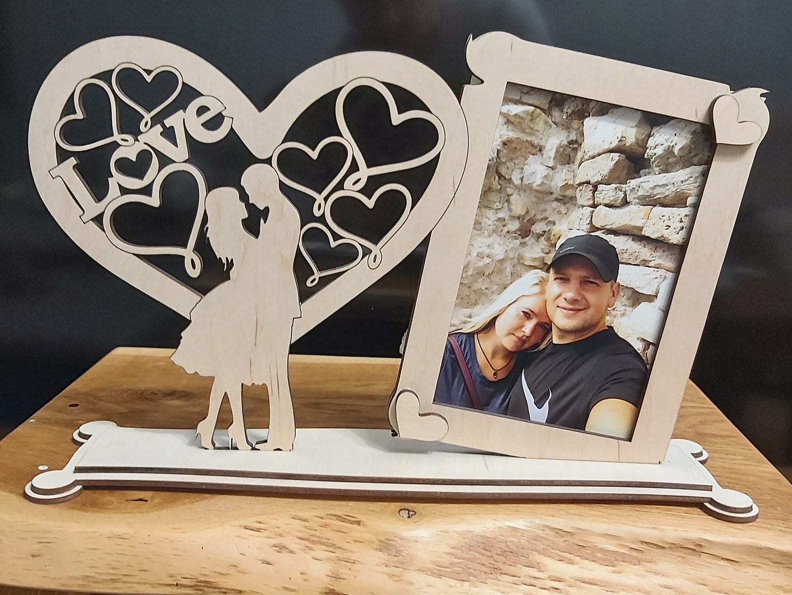 Love Photo Frame Digital File Valentine's Day Photo Frame - Etsy