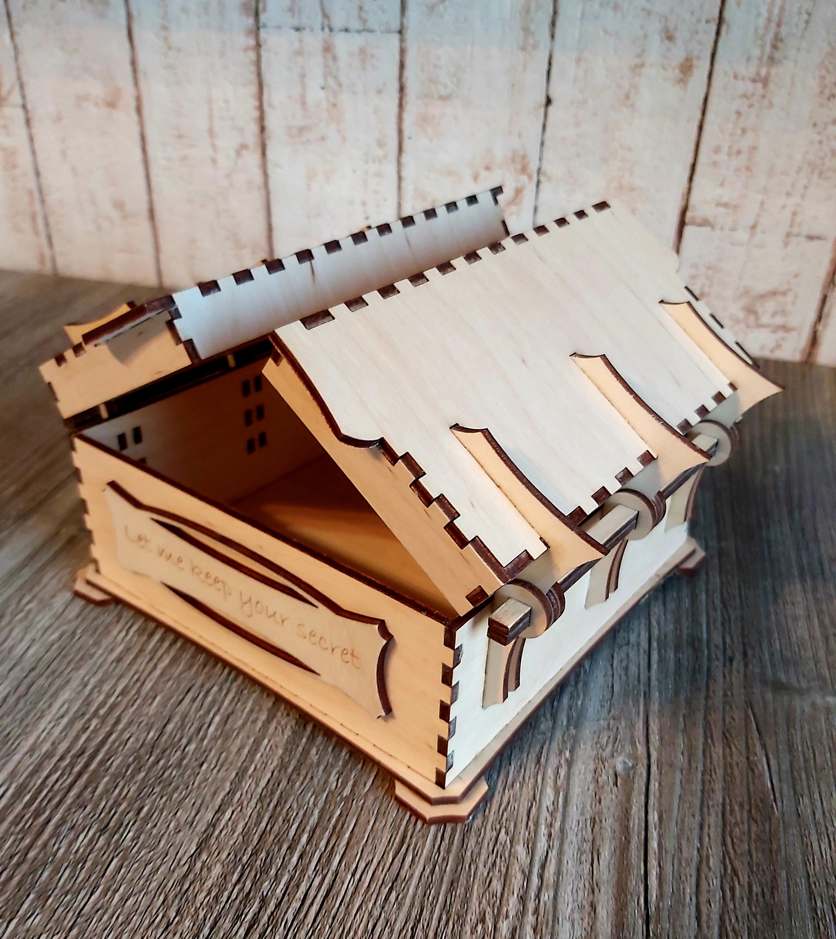 Box of Secrets Let This Box Keep Your Litlle Secrets. Dxf - Etsy