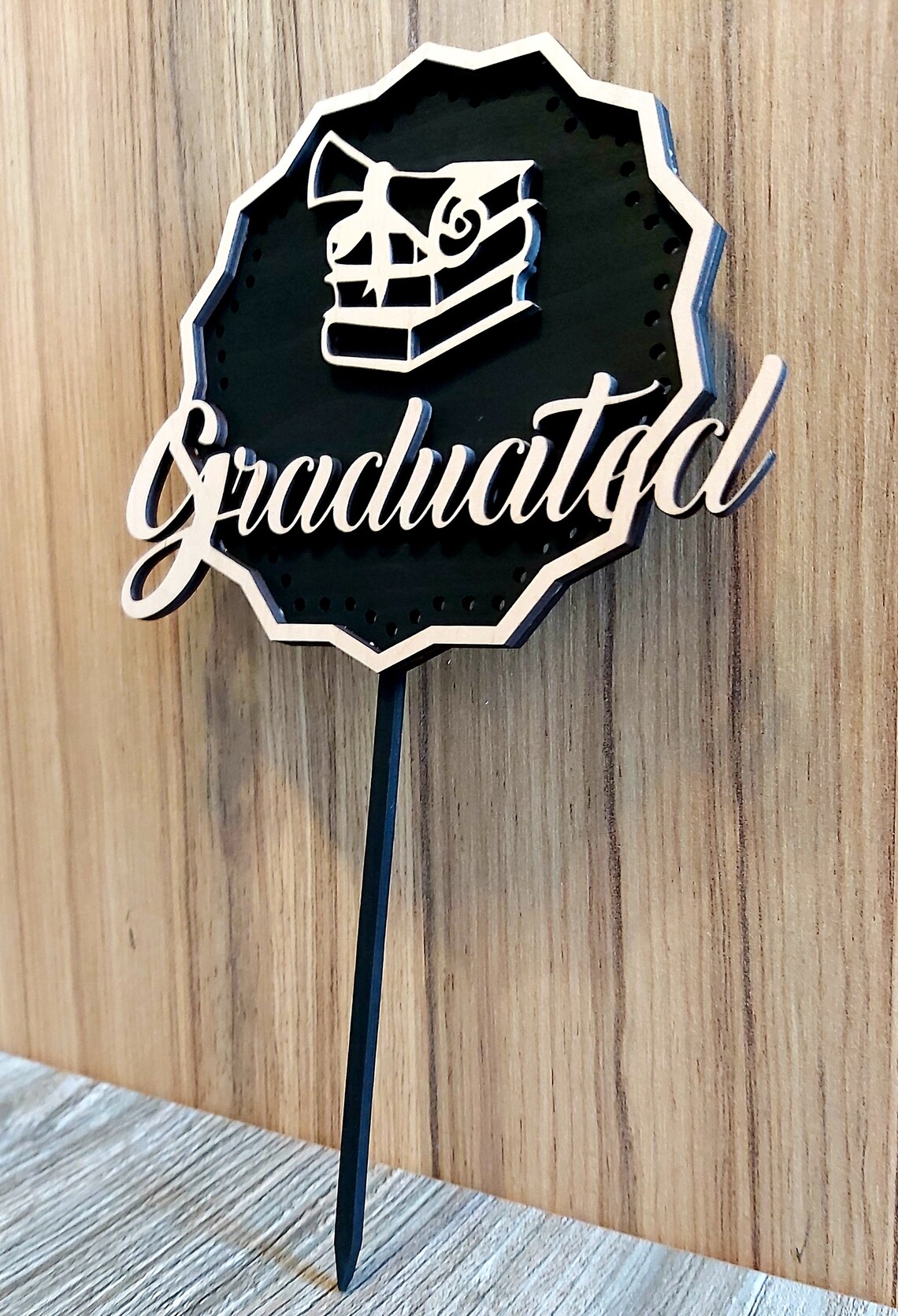 Graduation Cake Topper. Svg. Dxf. Cdr. Pdf. Laser Reddy File.graduation ...