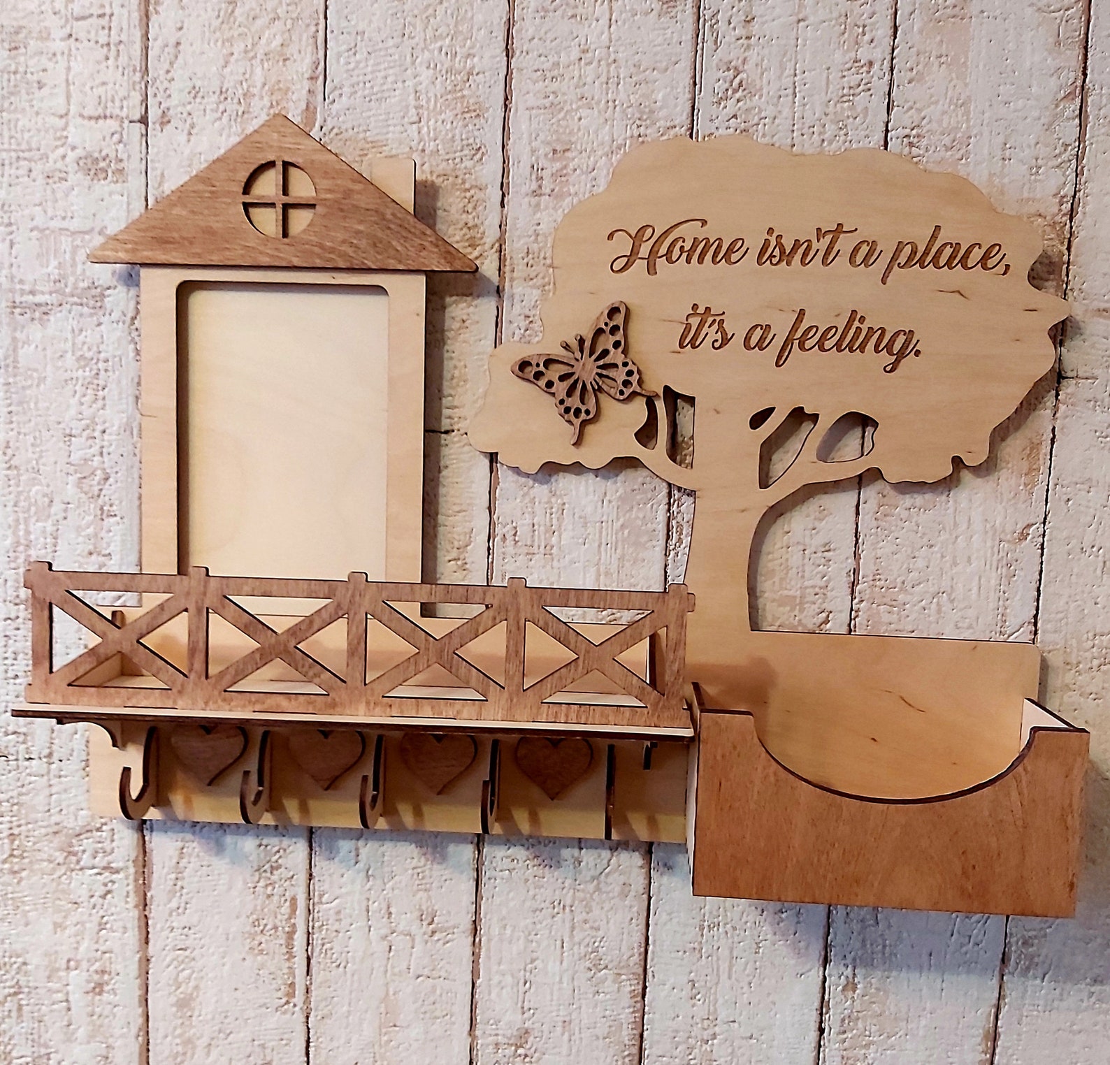 Key Holder File Svg Cdr Dxf Pdf Walet Holder Photo Frame. | Etsy