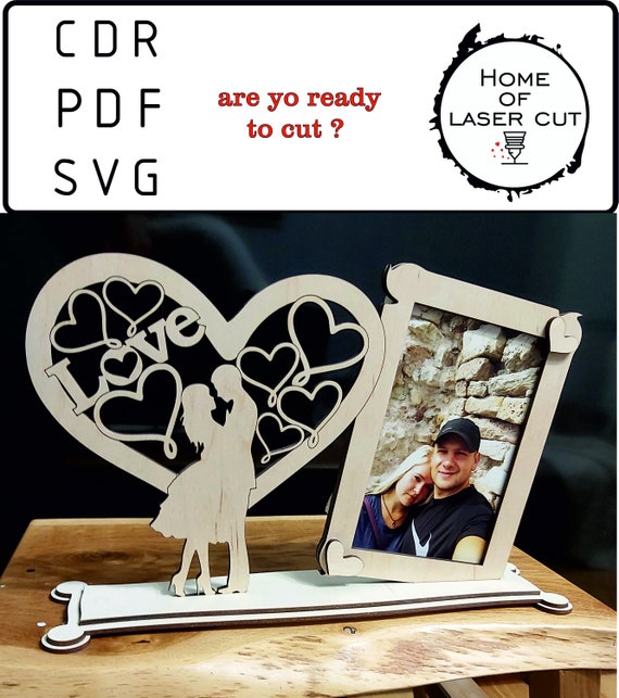 Love Photo Frame Digital File Valentine's Day Photo Frame | Etsy