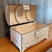 Little Treasure Box, Laser Cut File, Treasure Chest, for a 3mm & 4mm ...