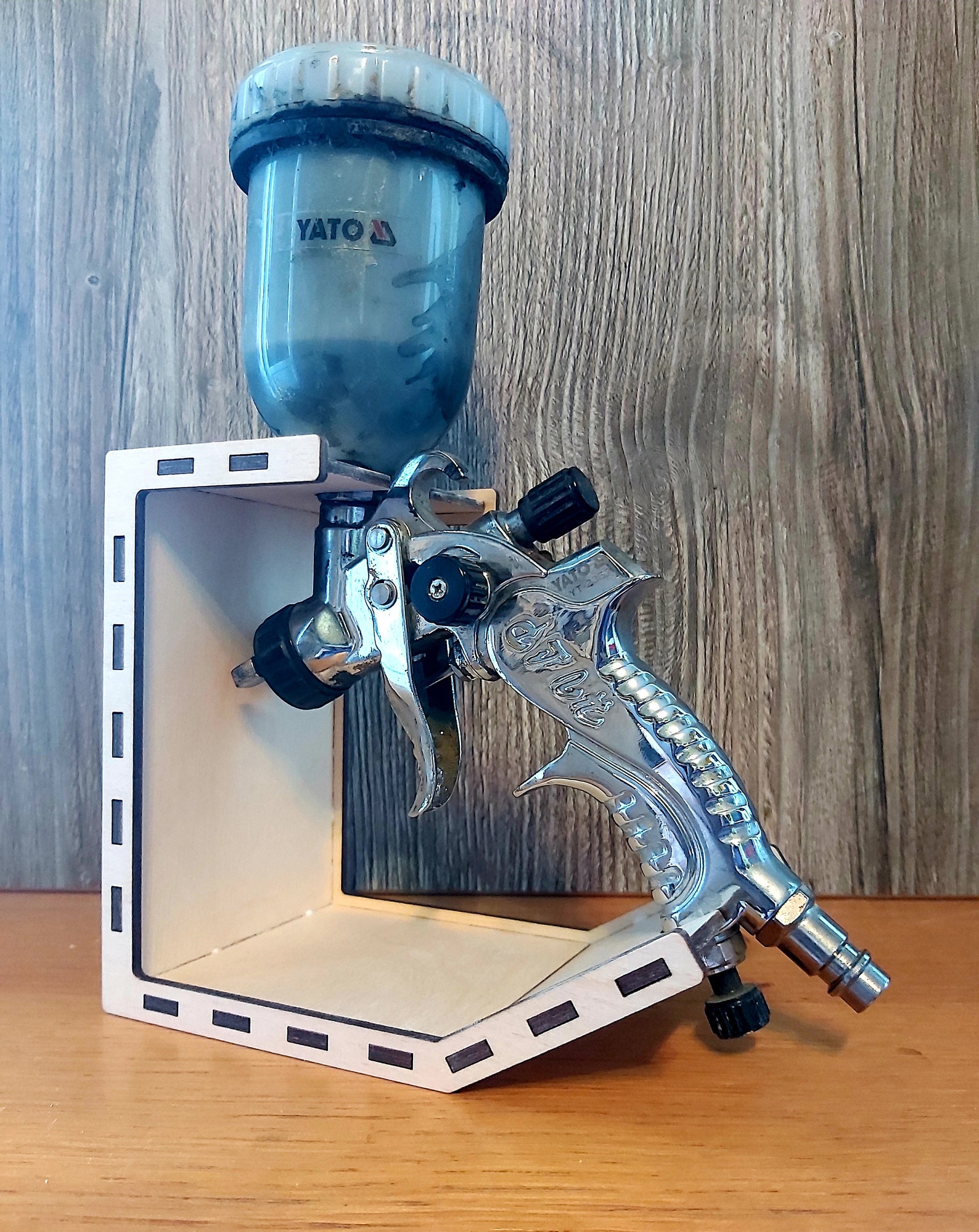Spray Gun Stand, Two Options, Svg Dxf Cdr Pdf, 3mm Material, Workshop ...