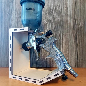 Spray Gun Stand, Two Options, Svg Dxf Cdr Pdf, 3mm Material, Workshop ...