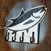 Fishing Key Holder Laser Cut, Svg Dxf Cdr Pdf Files. - Etsy