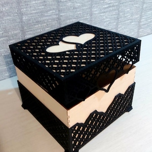 Laser Cut Memory Box File, Baby Keepsake (svg Dxf Cdr Pdf) - Etsy