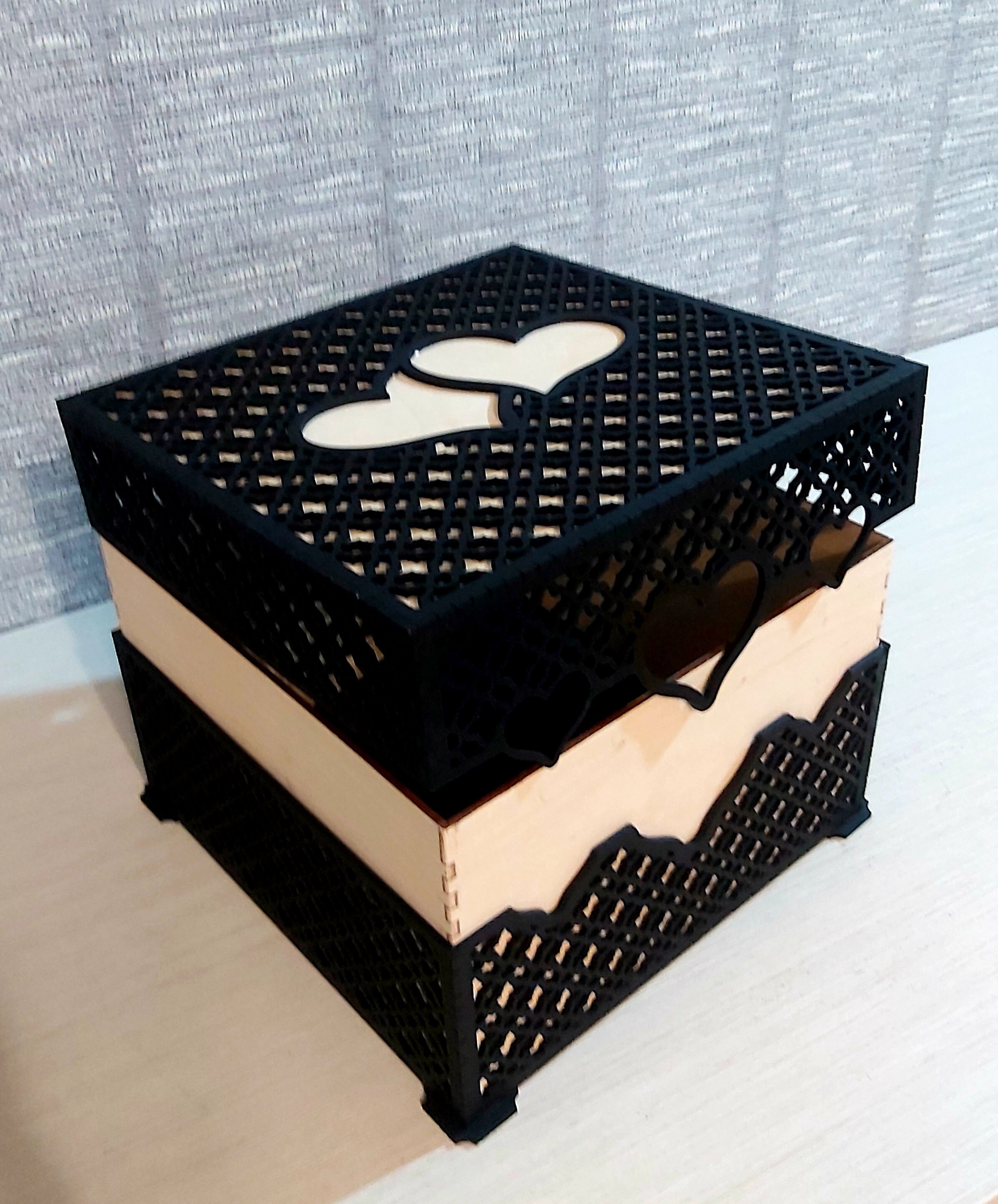 Laser Cut Memory Box File, Baby Keepsake (svg Dxf Cdr Pdf) - Etsy