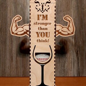 Strong Wine Box SVG: Laser Cut File (digital Download) - Etsy