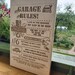 Garage Rules - Etsy